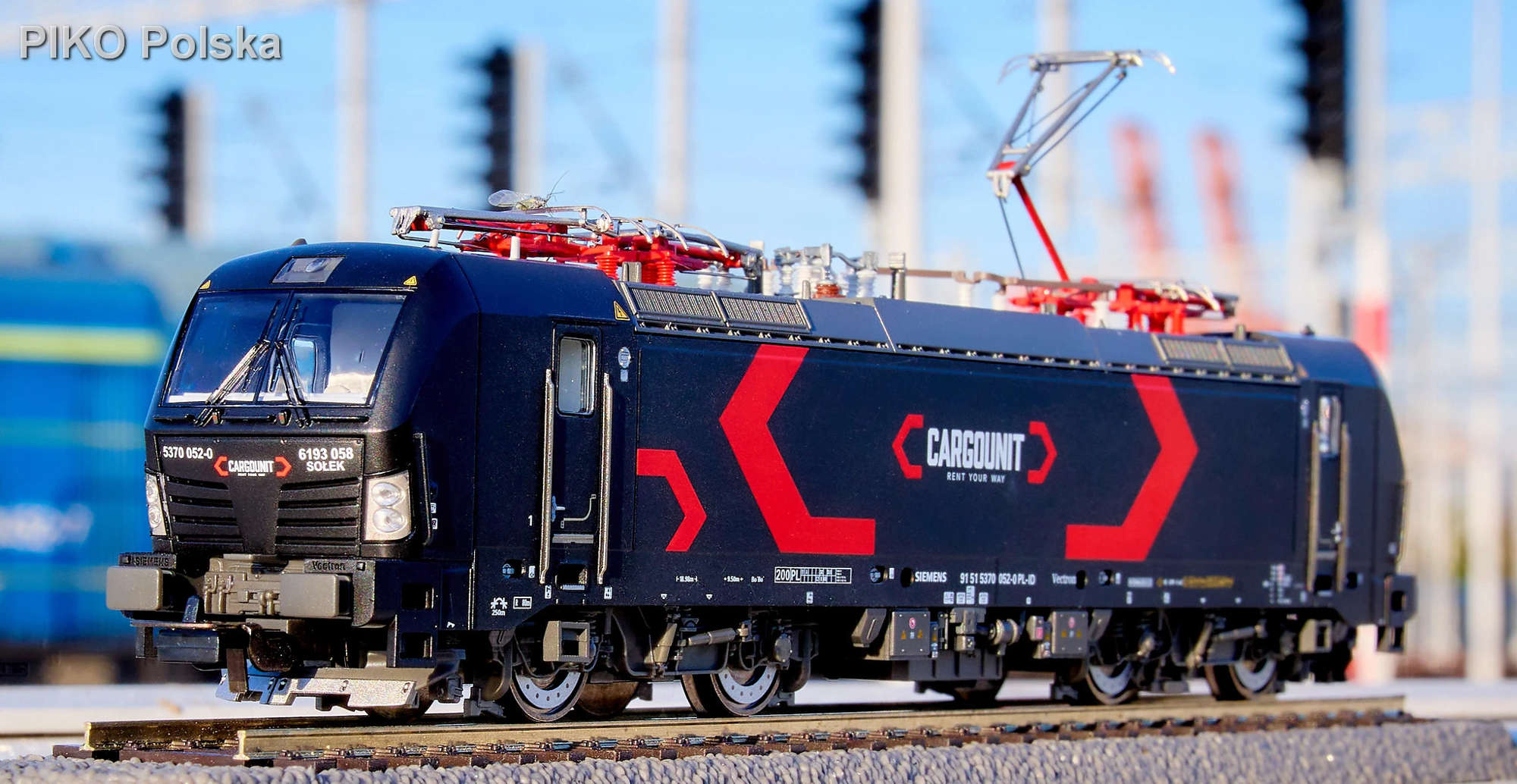 Elektrowóz Vectron Cargounit - Piko 21633 Hobby \ Lokomotywy